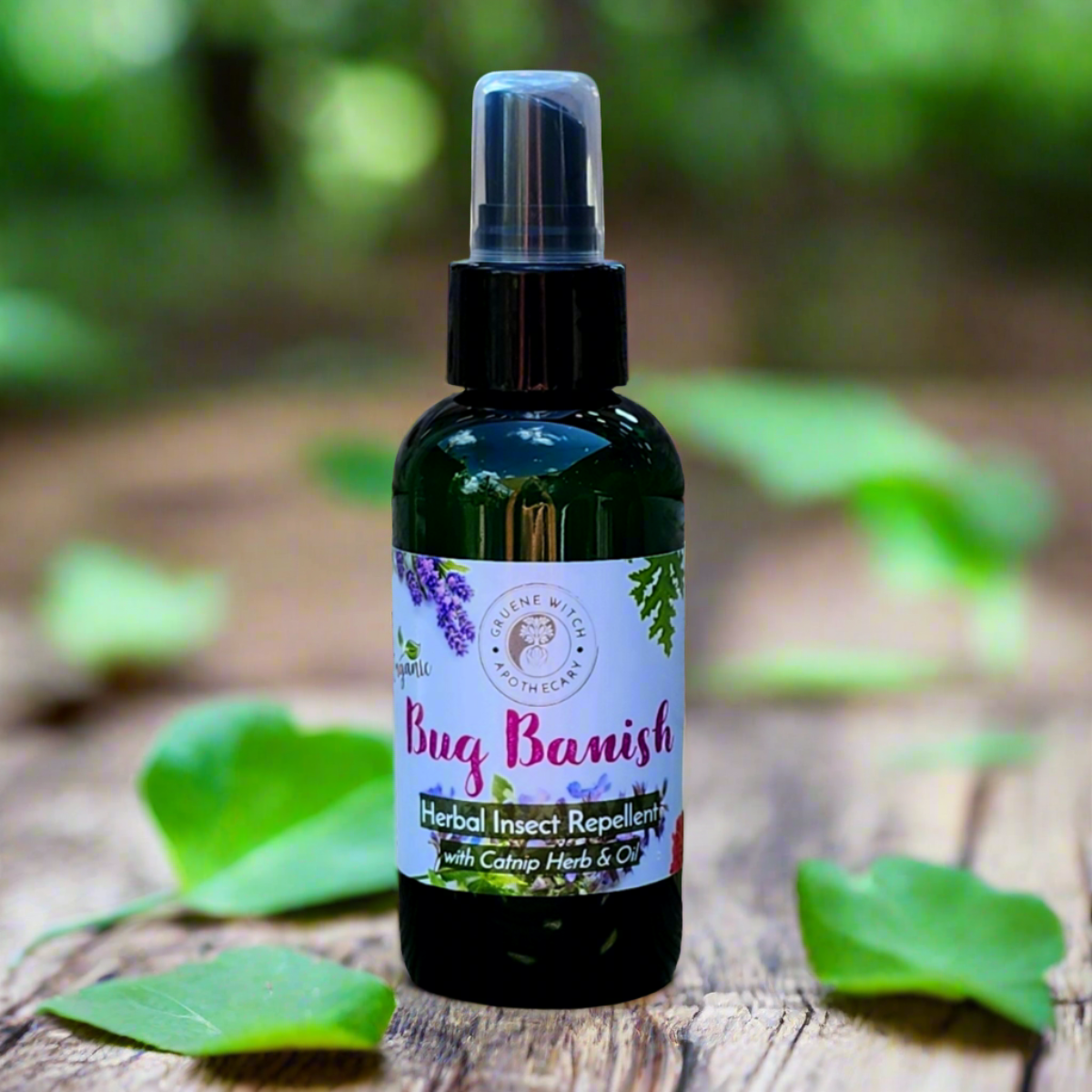 Herbal Insect Repellent - Bug Banish – Gruene Witch Apothecary